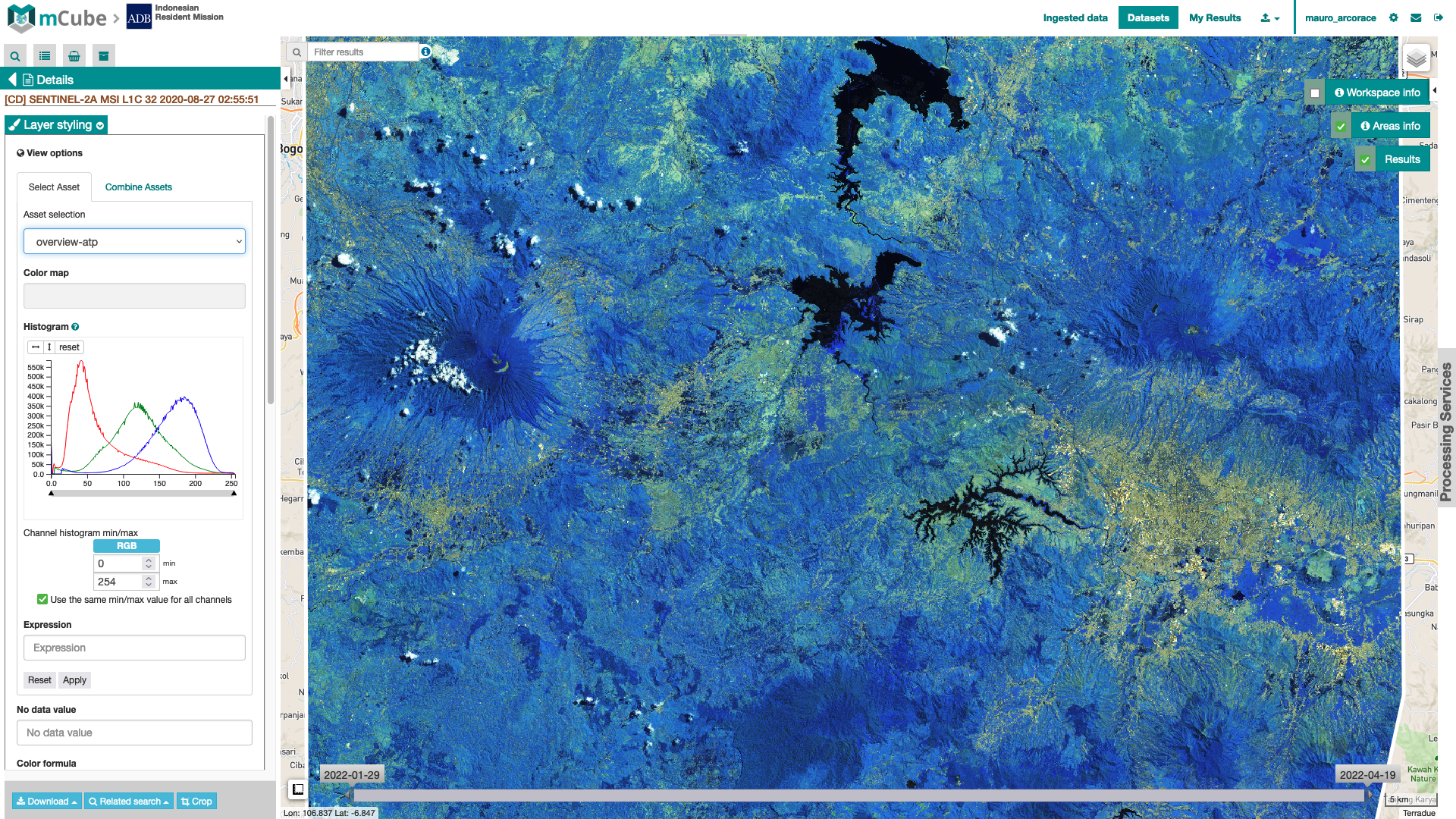 Visualize Assets - Multi Mission Mapper - mCube
