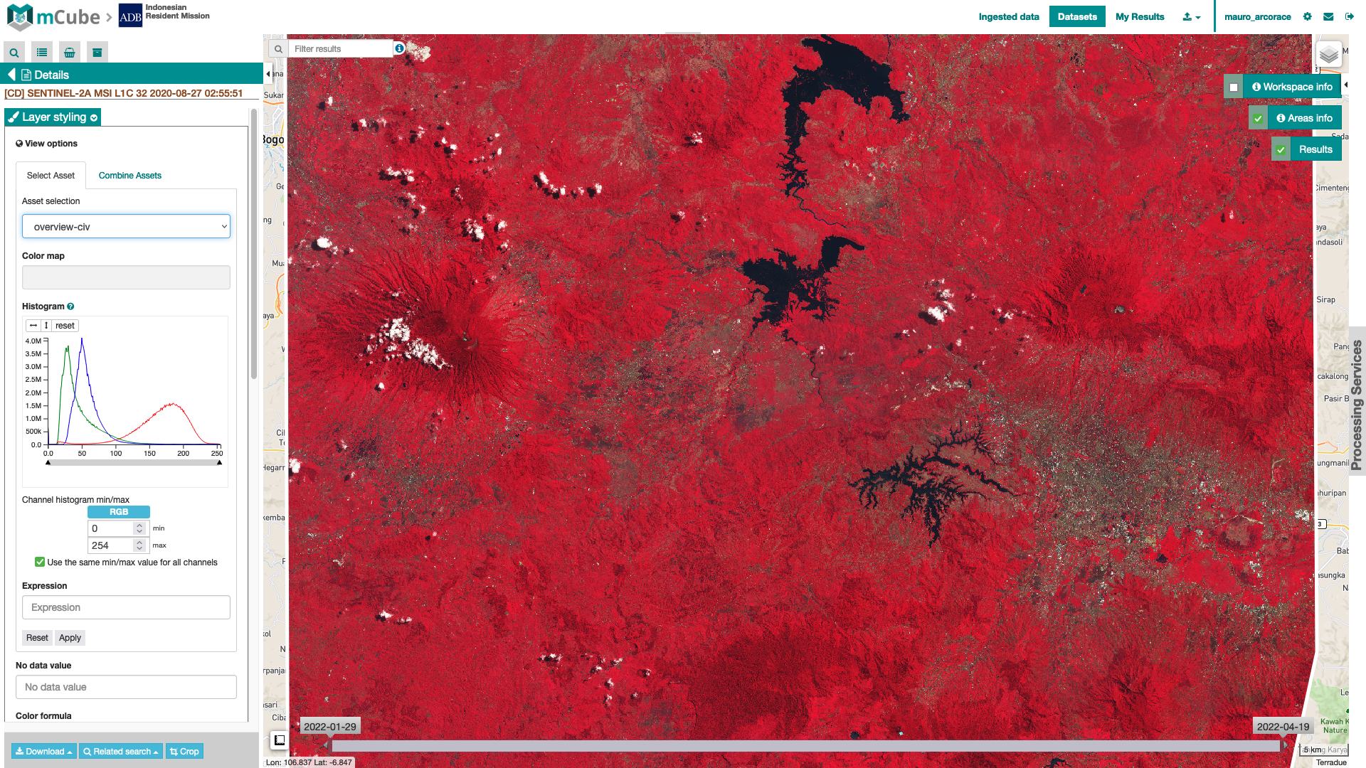 Visualize Assets - Multi Mission Mapper - mCube