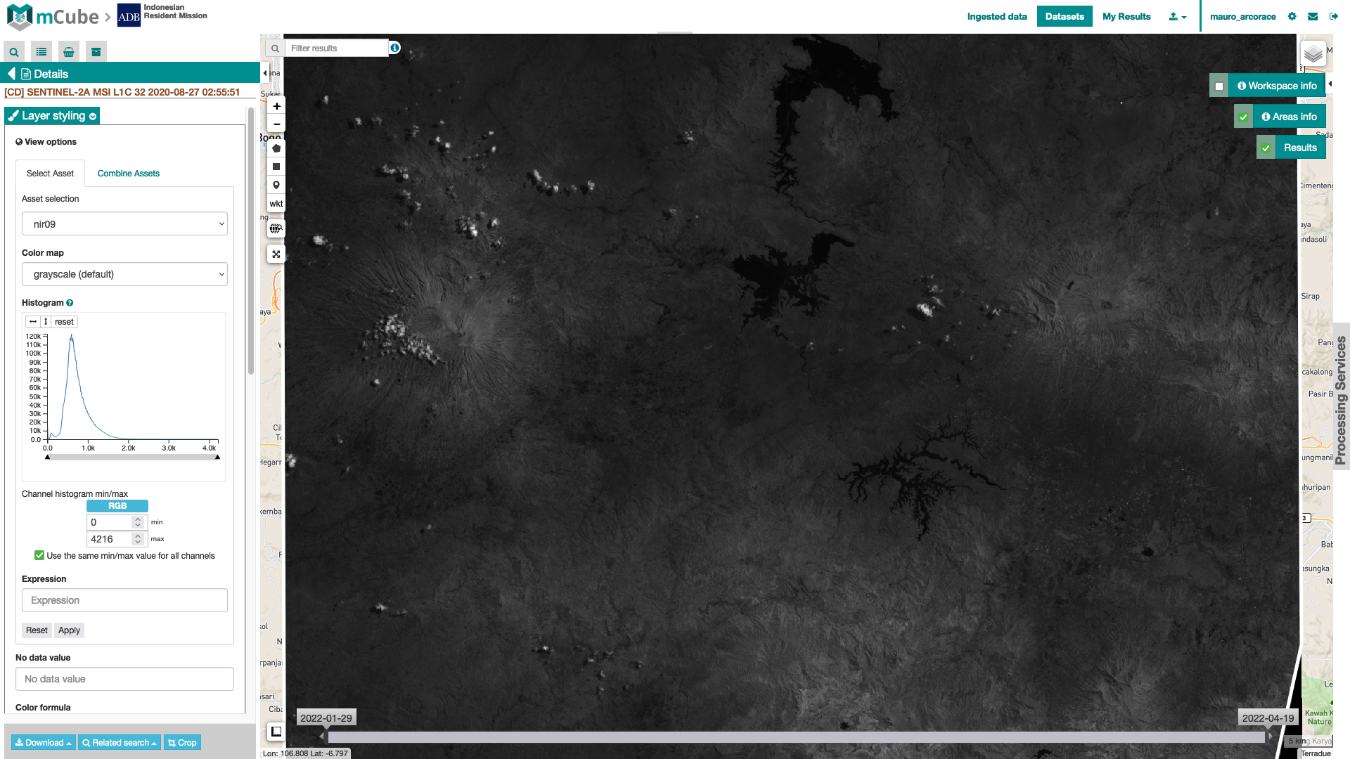 Visualize Assets - Multi Mission Mapper - mCube
